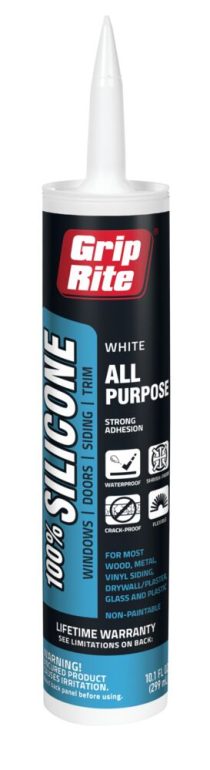All-Purpose Silicones | 100% Silicone Caulk | Grip-Rite®