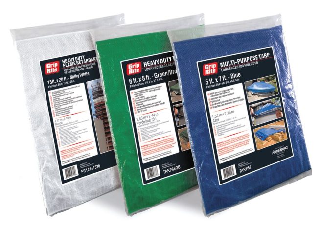 Heavy Duty Tarps | Tear Resistant Tarps | Grip-Rite®