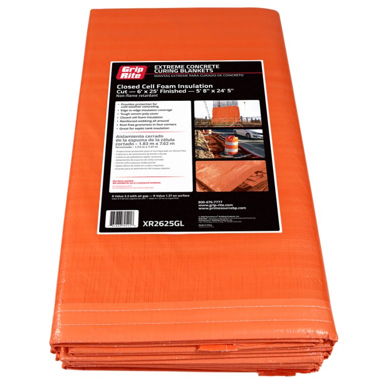 Grip-Rite® Extreme Curing Blankets | Concrete Curing Blankets