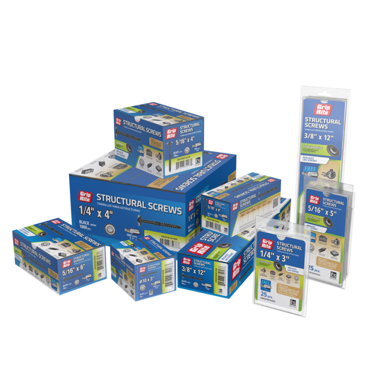 Hex Head Structural Screws | Grip-Rite®