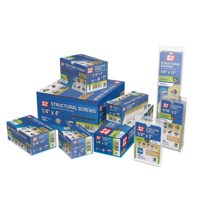 Hex Head Structural Screws | Grip-Rite®