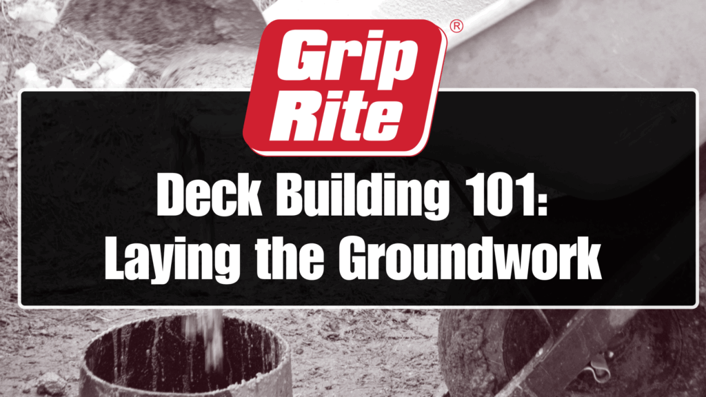 Essentials for Decking Season: Preparing to Build a Deck