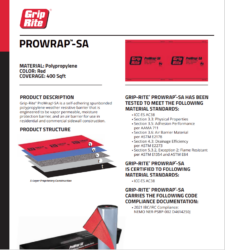 Product Resources | Sell Sheets, Guides, Manuals | Grip-Rite®