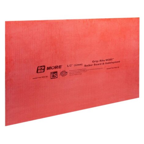 Grip-Rite MORE™ Backer Board & Underlayment - Grip-Rite