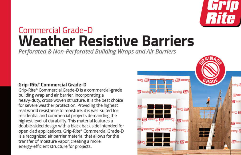 Product Resources | Sell Sheets, Guides, Manuals | Grip-Rite®