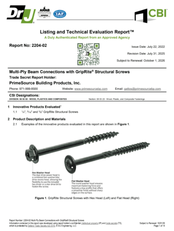 Product Resources | Sell Sheets, Guides, Manuals | Grip-Rite®